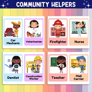 127+ Preschool Flashcards, Montessori Flashcard Bundle, Printable ...