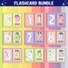 Montessori Flashcards Bundle, Alphabet Flash Cards, Numbers 1-20 Cards ...