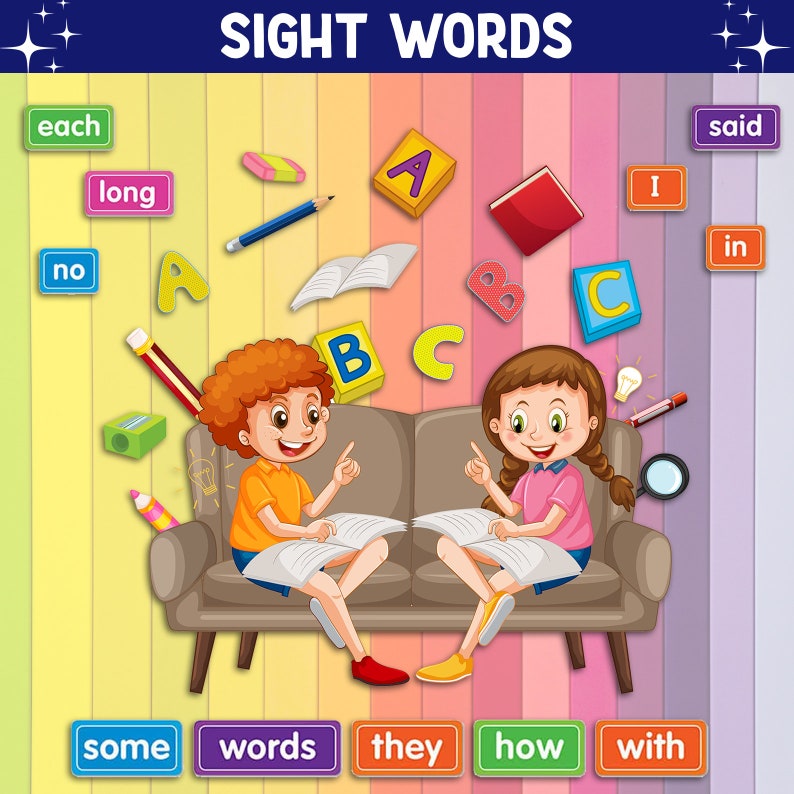 433 Pages Sight Words Learning Bundle Sight Words , Match and Circle ...