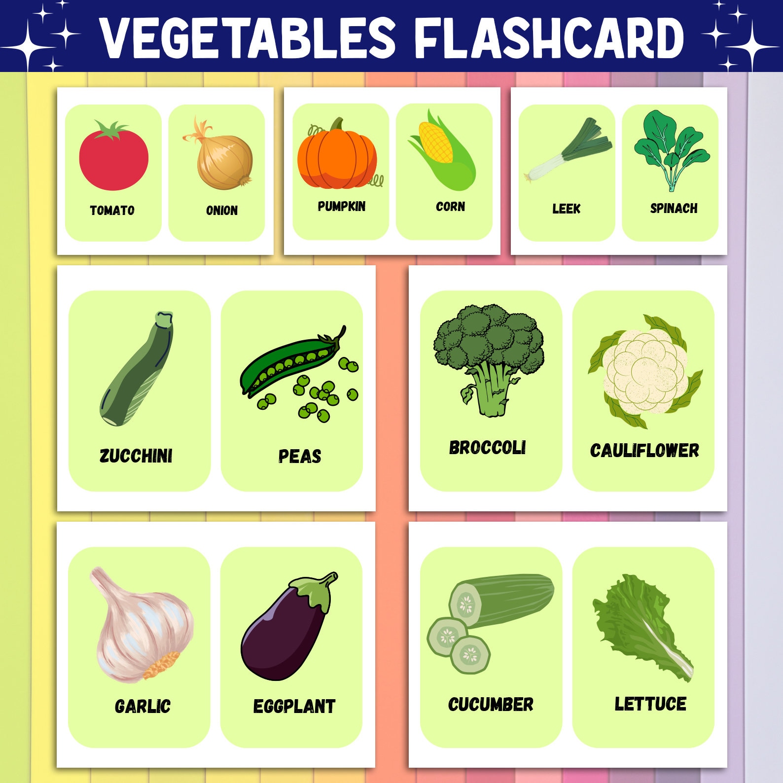 127 Editable Flash Card Bundle , Editable Montessori Cards Flash Cards ...