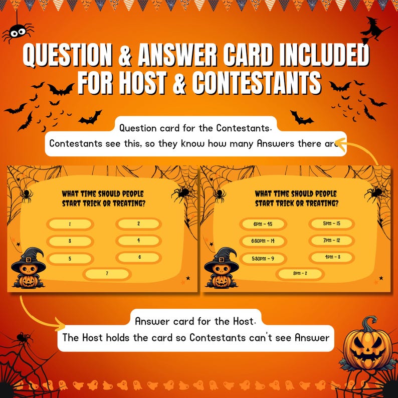 Fun Feud Game, Printable Family Game, Friendly Feud, Trivia Quiz ...