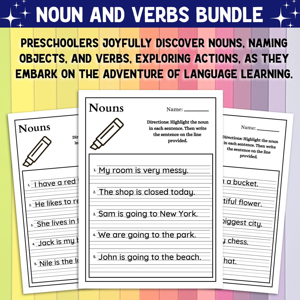 NOUN & VERBS COLLOCATIONS, Grammar Chart, Homeschool, English Language ...