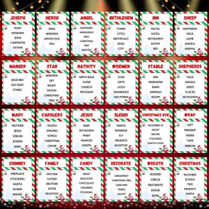 Printable Christmas Game Christmas Game for Kids and Adults Christmas ...