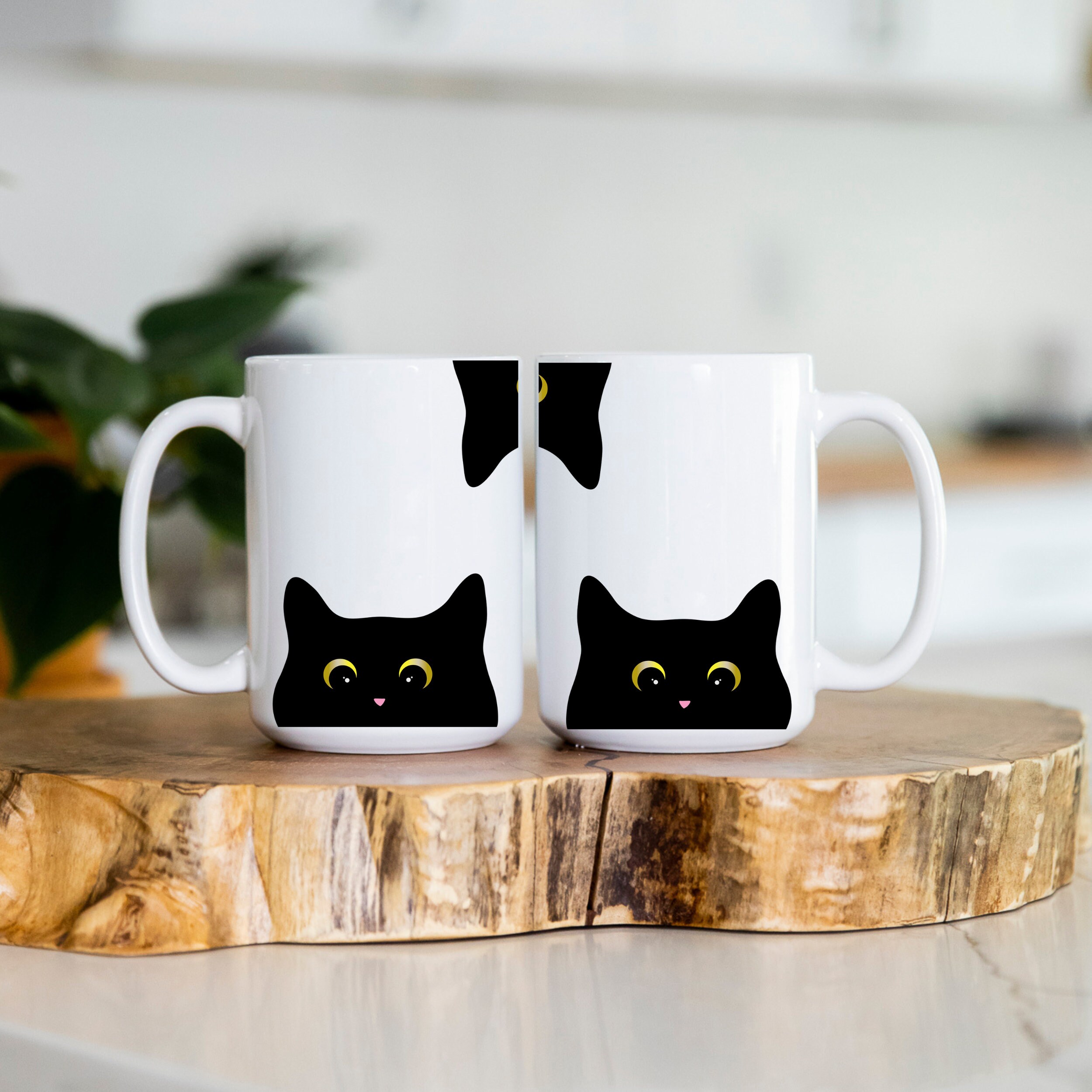 Black Cat Mug, Cat Mug Funny, Black Cat Gifts, Cat Owner Mug, Cat Mom ...