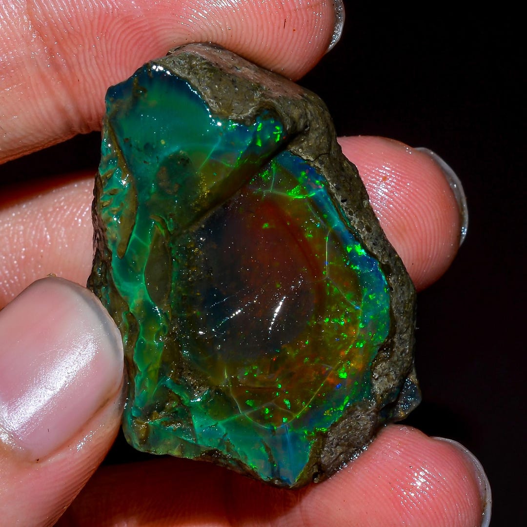 Opal, Natural Opal Rough, Ethiopian Opal, Oil Opal Rough, Crystal Opal ...
