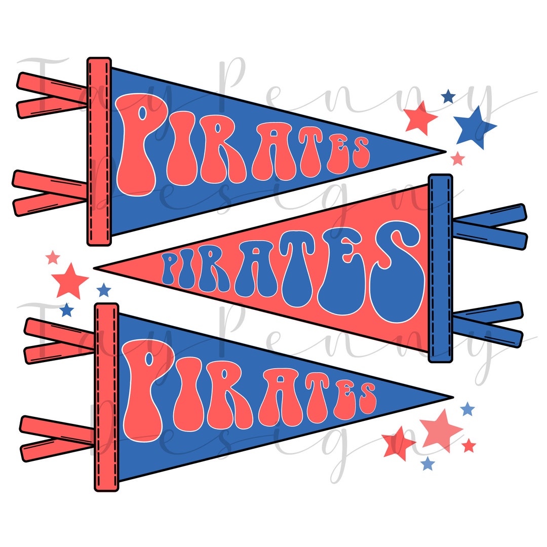 Pass Pirates Spirt Pennants - Etsy