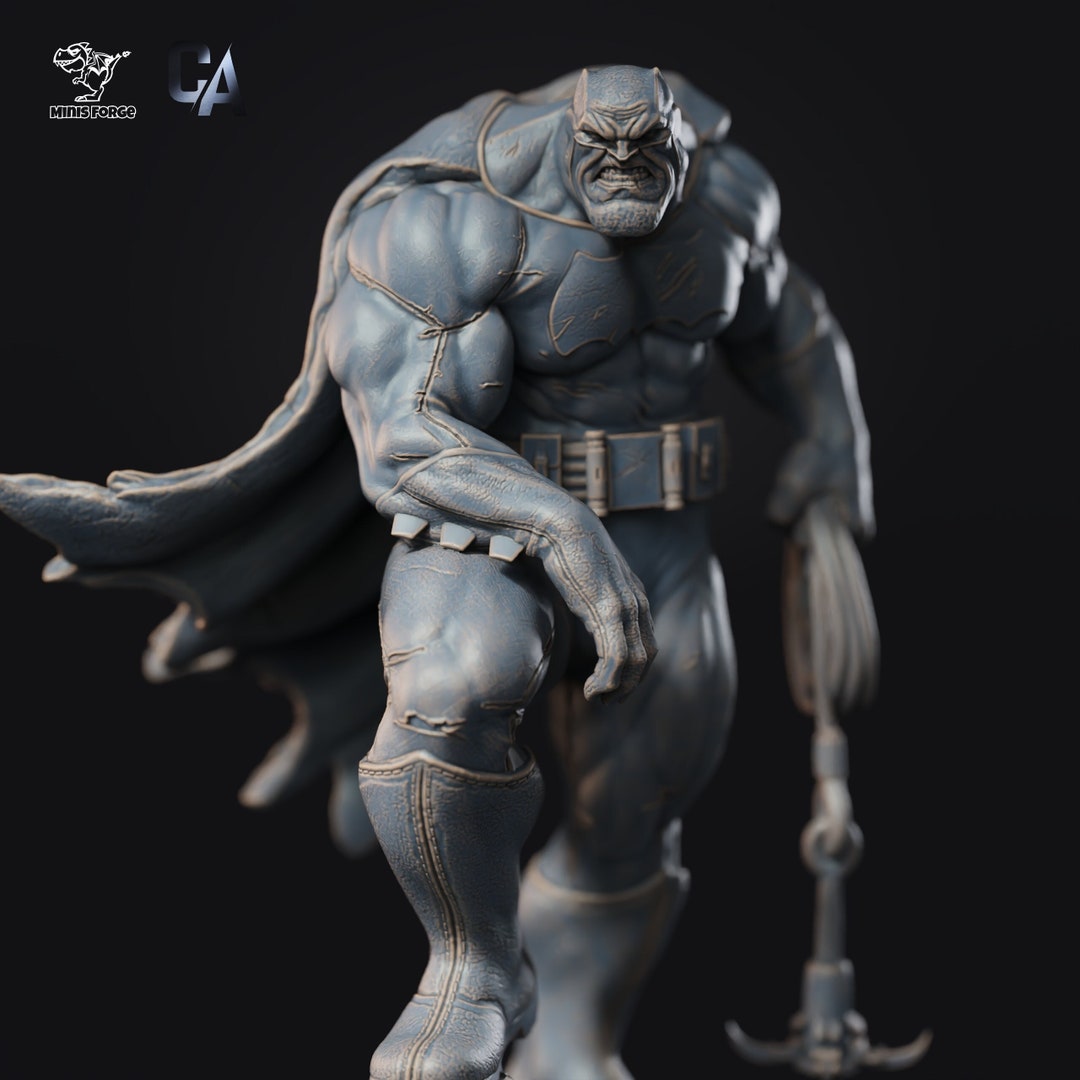 Fat Bat Fanart 3D Printed Resin Collectible Figure 15 Cm 6 in - Etsy