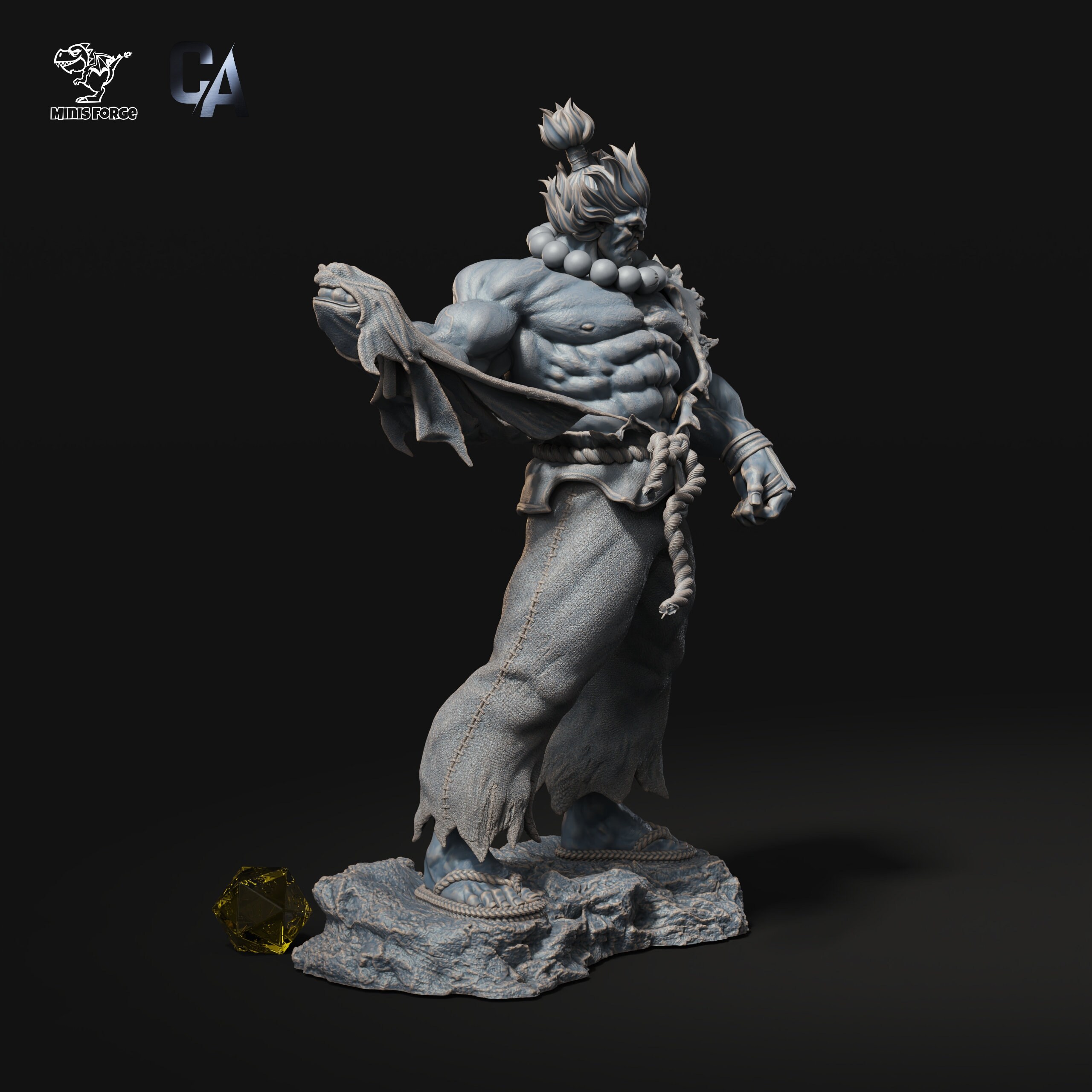 Akuman Fanart: Unleash the Dark Hadou With a Collectible 3d-printed ...