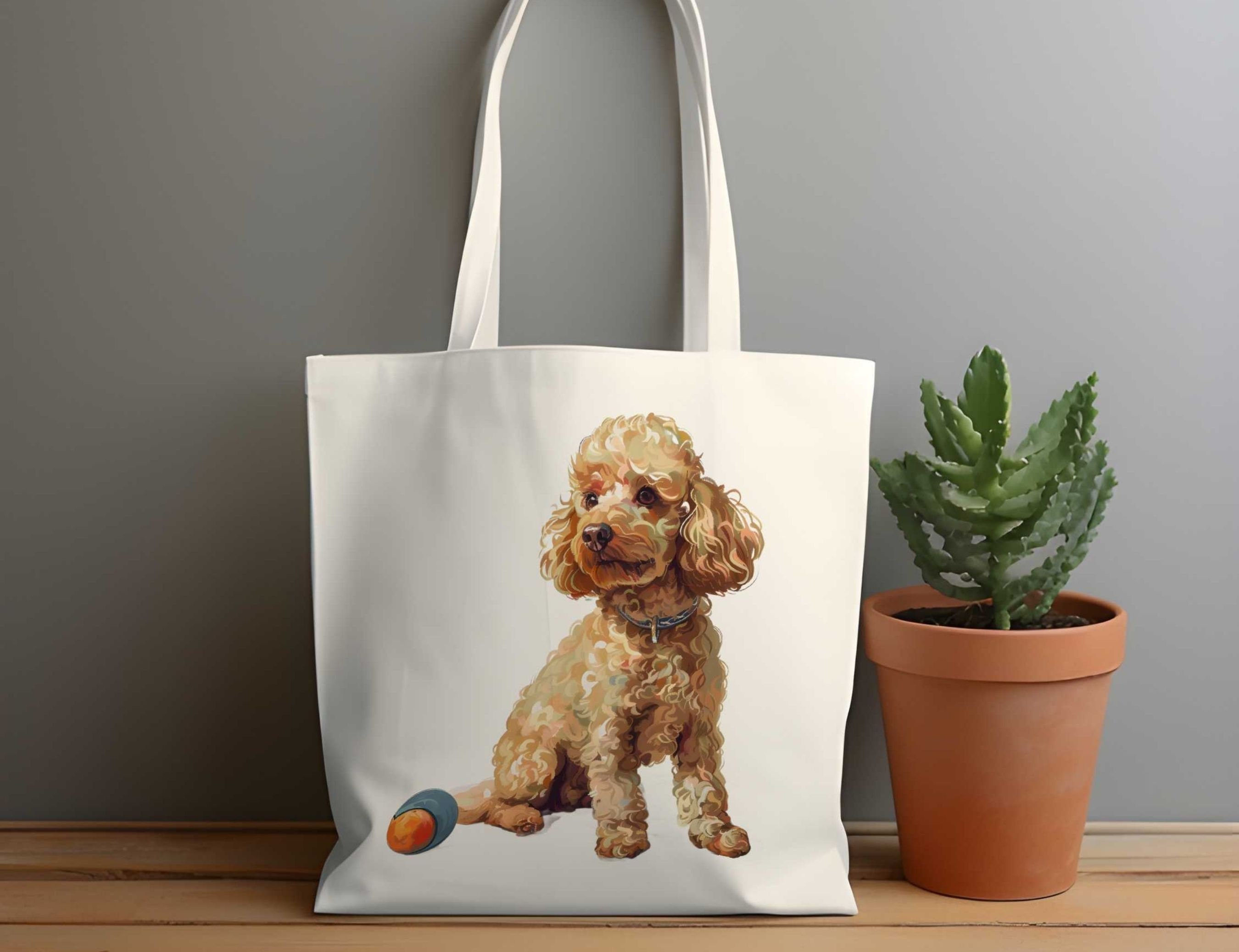 20 Cute Poodle Dog Clip Art Bundle, Instant Download Puppy Designs With ...
