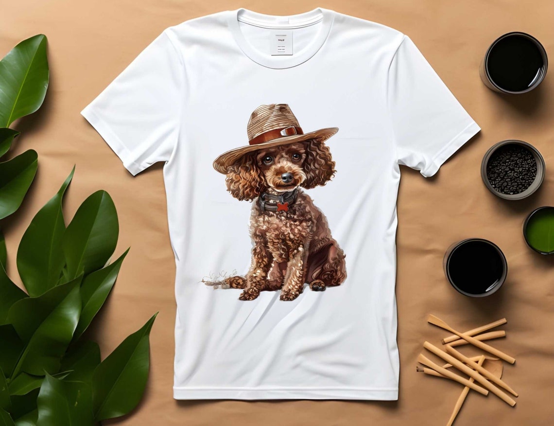 20 Cute Poodle Dog Clip Art Bundle, Instant Download Puppy Designs With ...