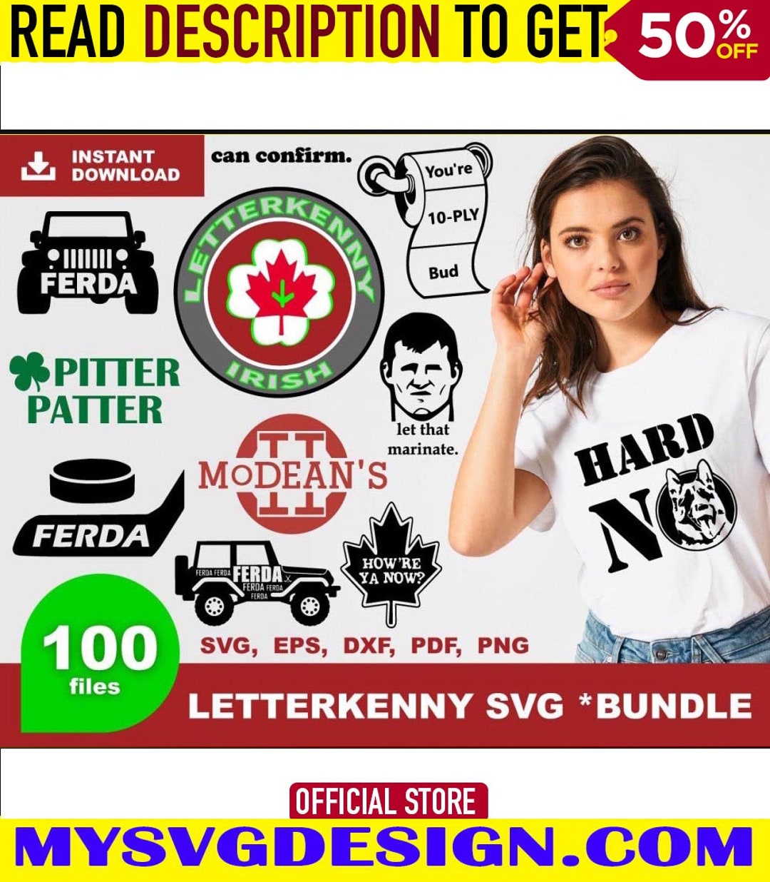 100 LETTERKENNY SVG BUNDLE /A - Etsy