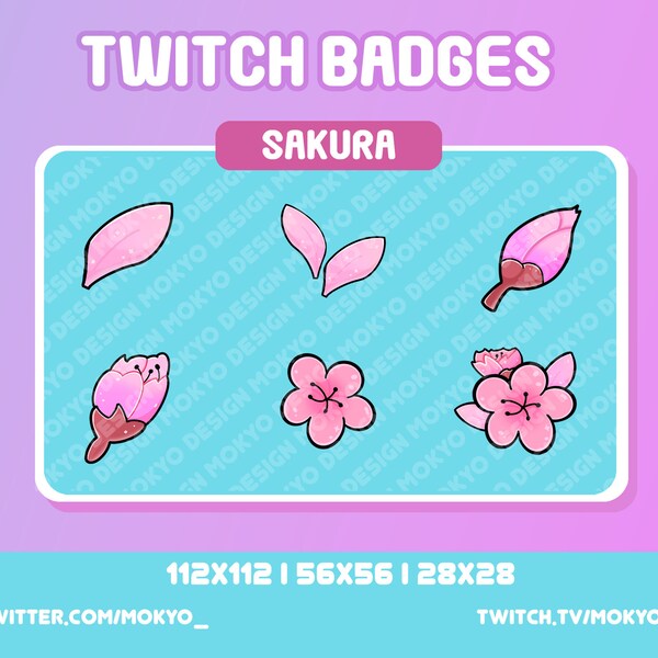 Sakura Emotes - Etsy
