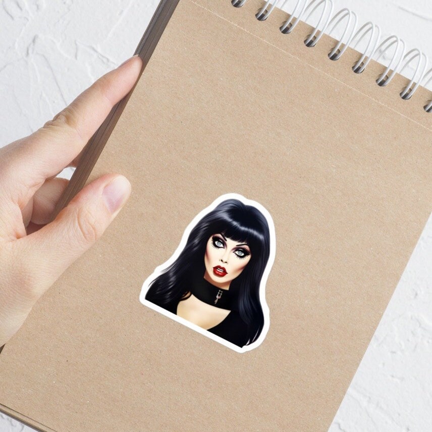 Elvira Sticker, Classy Goth, Mistress of the Dark - Etsy