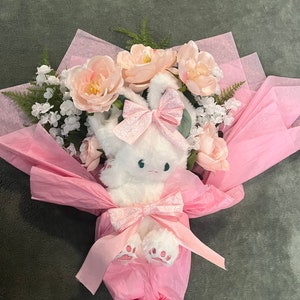Adorable Stufffed Animal Flower Bouquet - Etsy
