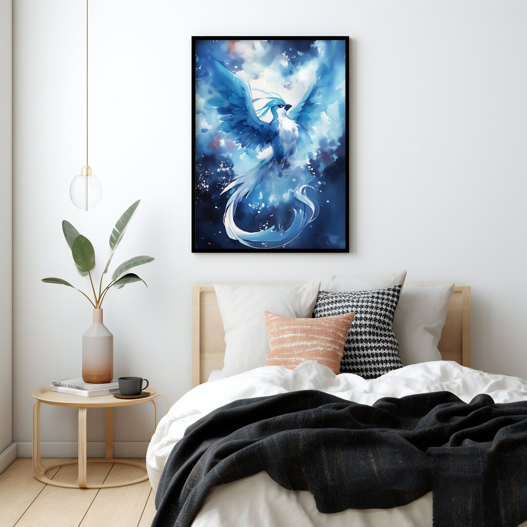 Articuno Pokemon Poster, Articuno Picture, Pokemon Art, Anime Poster - Etsy