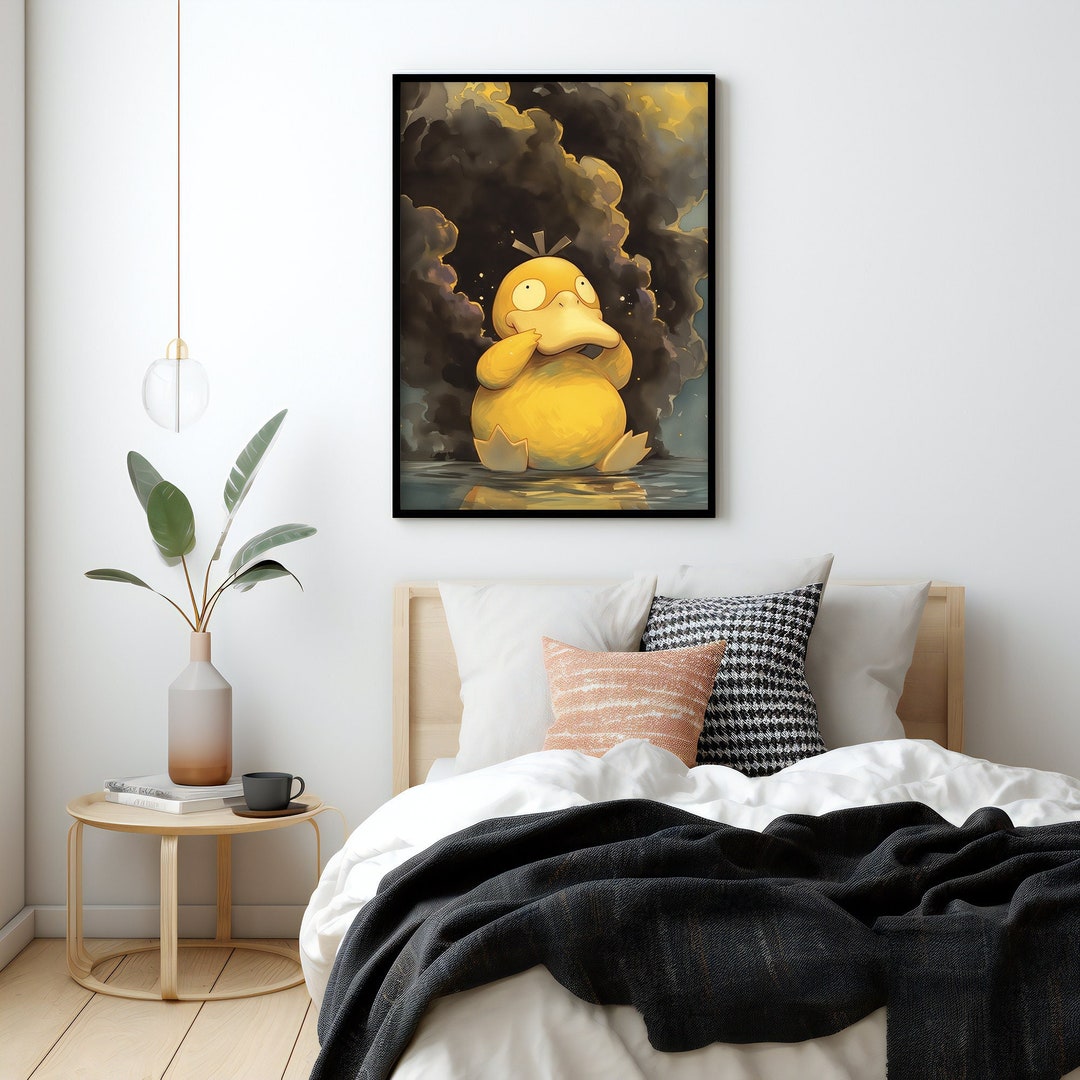 Psyduck Pokemon Poster, Psyduck Picture, Pokemon Art, Anime Poster - Etsy