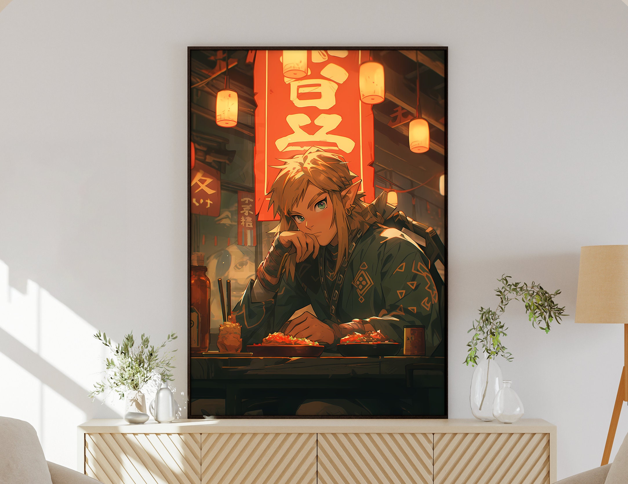 Link, Legend of Zelda Poster, Gaming Poster, Anime Artwork - Etsy