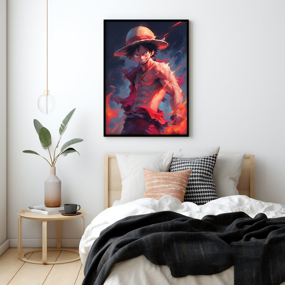 Luffy Poster One Piece Poster OP Poster Anime Kunstwerk - Etsy.de
