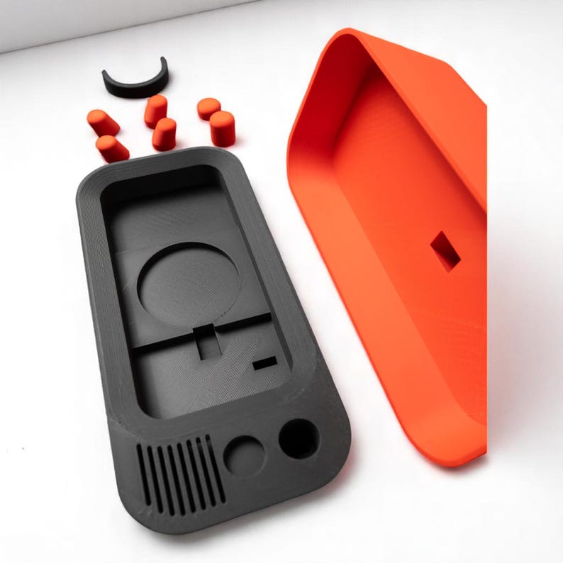 Retro iPhone Magsafe Dock – 3D Printed Flip Clock Nightstand Holder ...