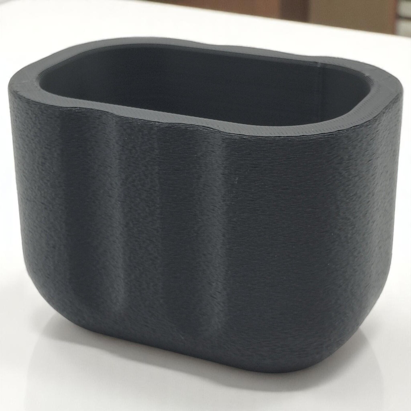 3D Printed Sponge Holder – Textured Kitchen Sink Organizer, Modern Wavy ...