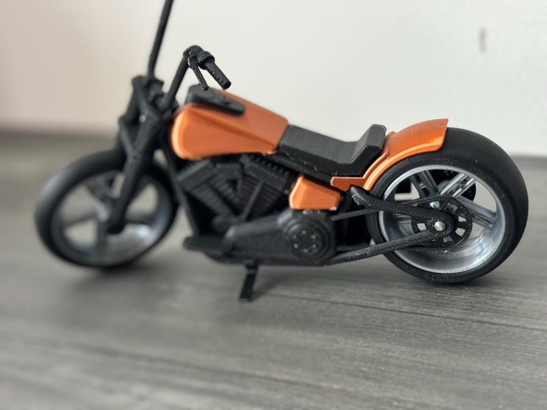 Harley-davidson Motorcycle Model - 15 Cm Highly Detailed Collectible ...