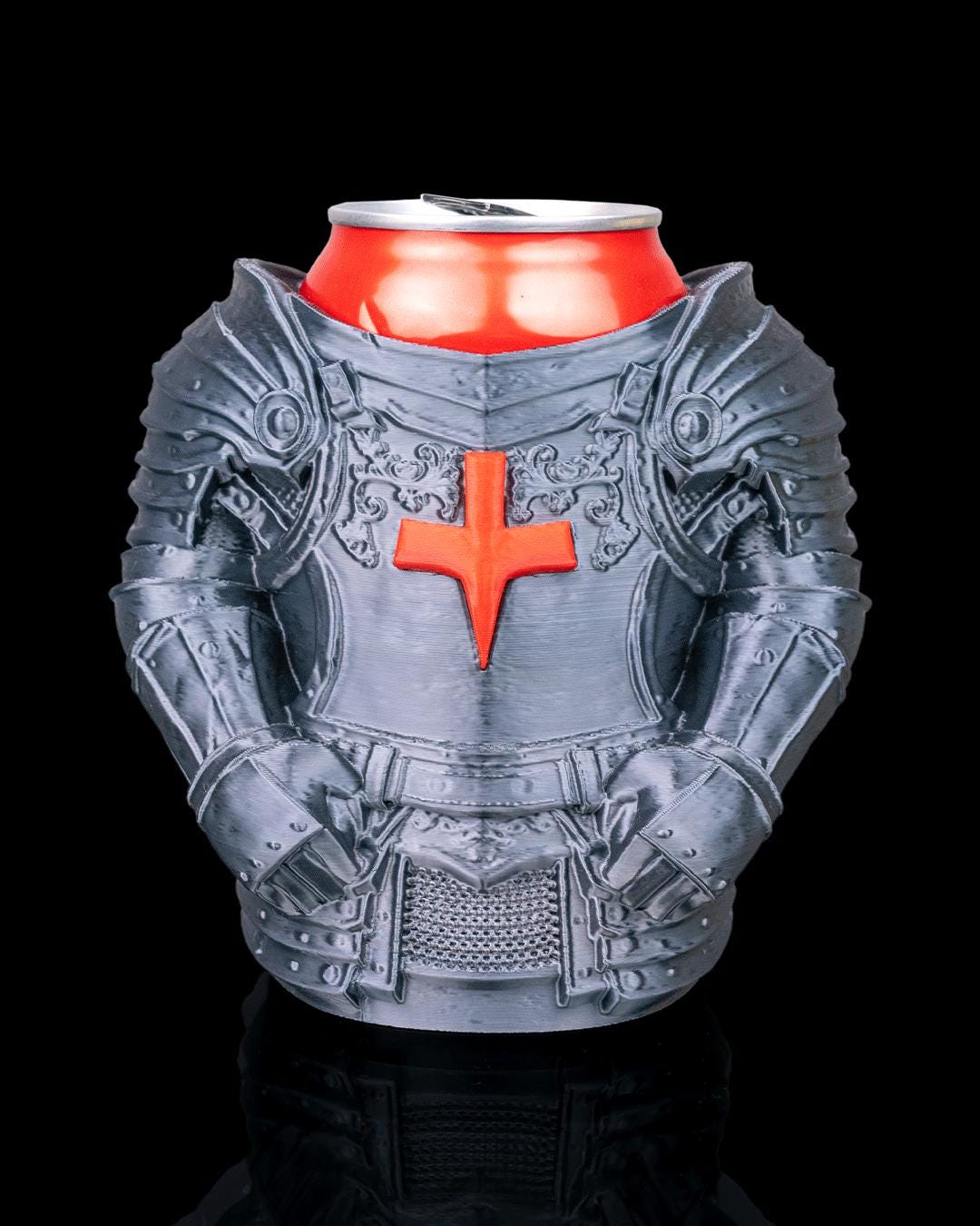 Medieval Knight Armor Can Holder – Unique Desk Accessory, Fantasy Gift ...
