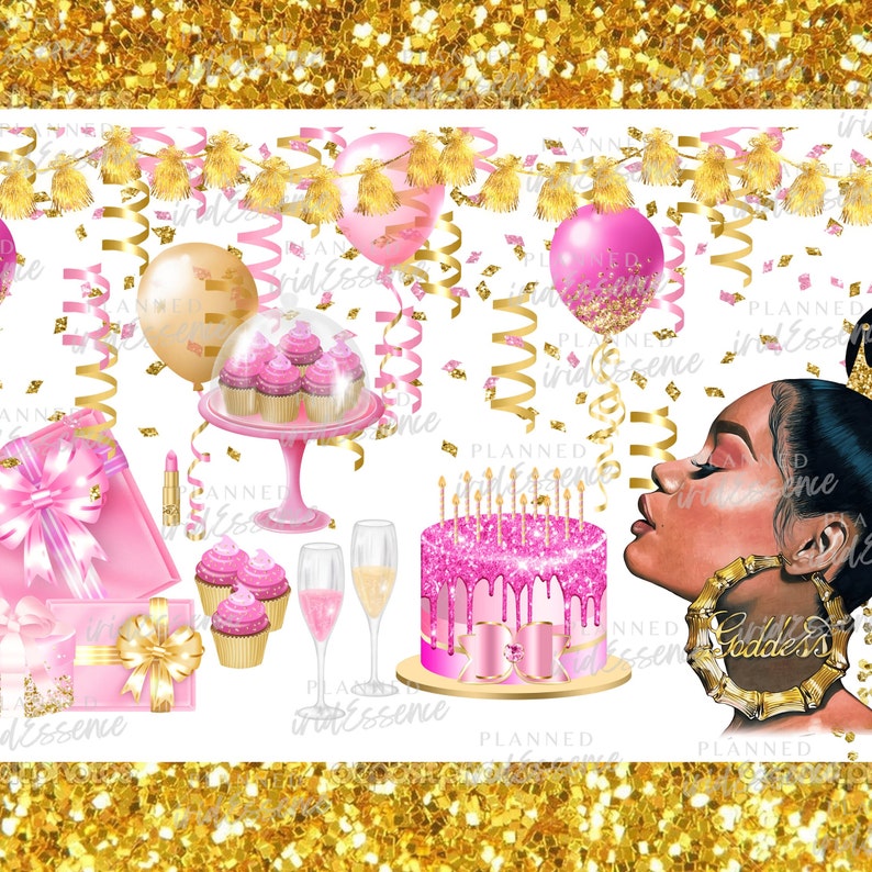 Pink Birthday Queen Kit - Etsy
