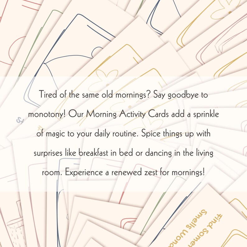 Printable Daily Activity Cards for Couples, Date Jar Cards, DIY Daily ...