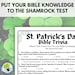 St. Patrick's Day Bible Trivia Game, Saint Patrick Bible Game Church ...