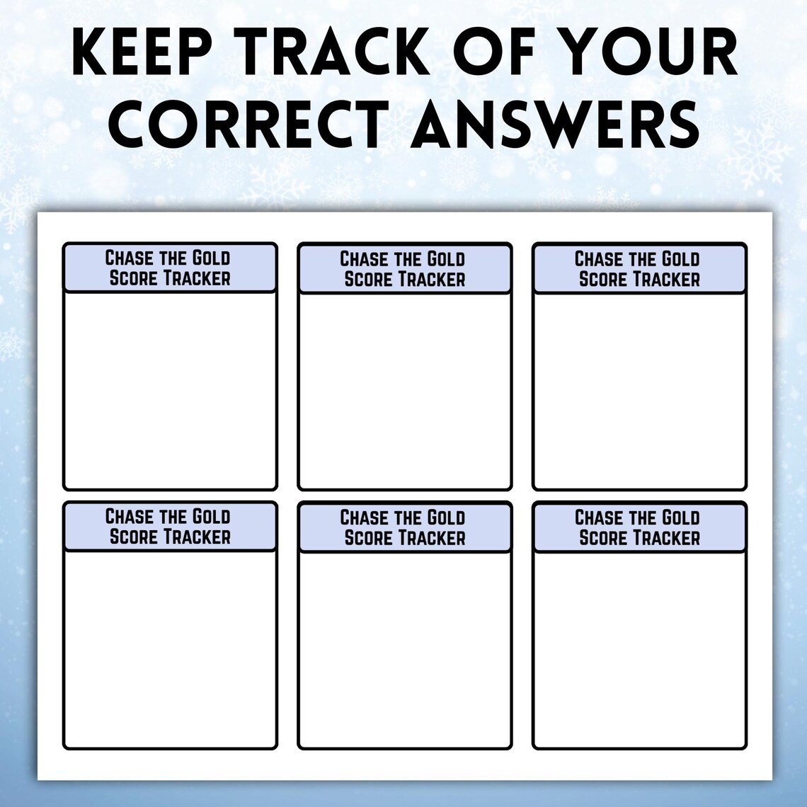 Winter Sports Trivia Dice Game, Printable Classroom Winter Sports Game ...