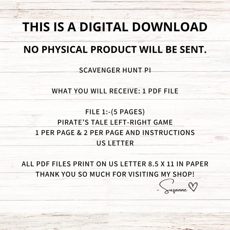 Pirate Left-right Game Printable Talk Like a Pirate Party Activity for ...