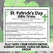 St. Patrick's Day Bible Trivia Game, Saint Patrick Bible Game Church ...