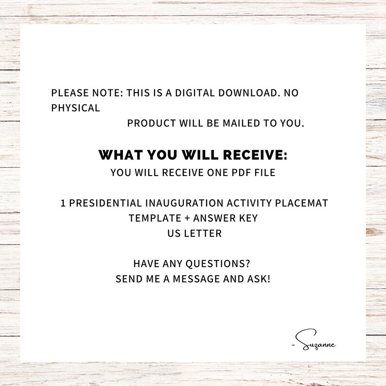 2025 Presidential Inauguration Coloring Placemat Activity Election Game ...