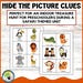 Safari Animal Scavenger Hunt for Preschoolers With Picture Clues ...