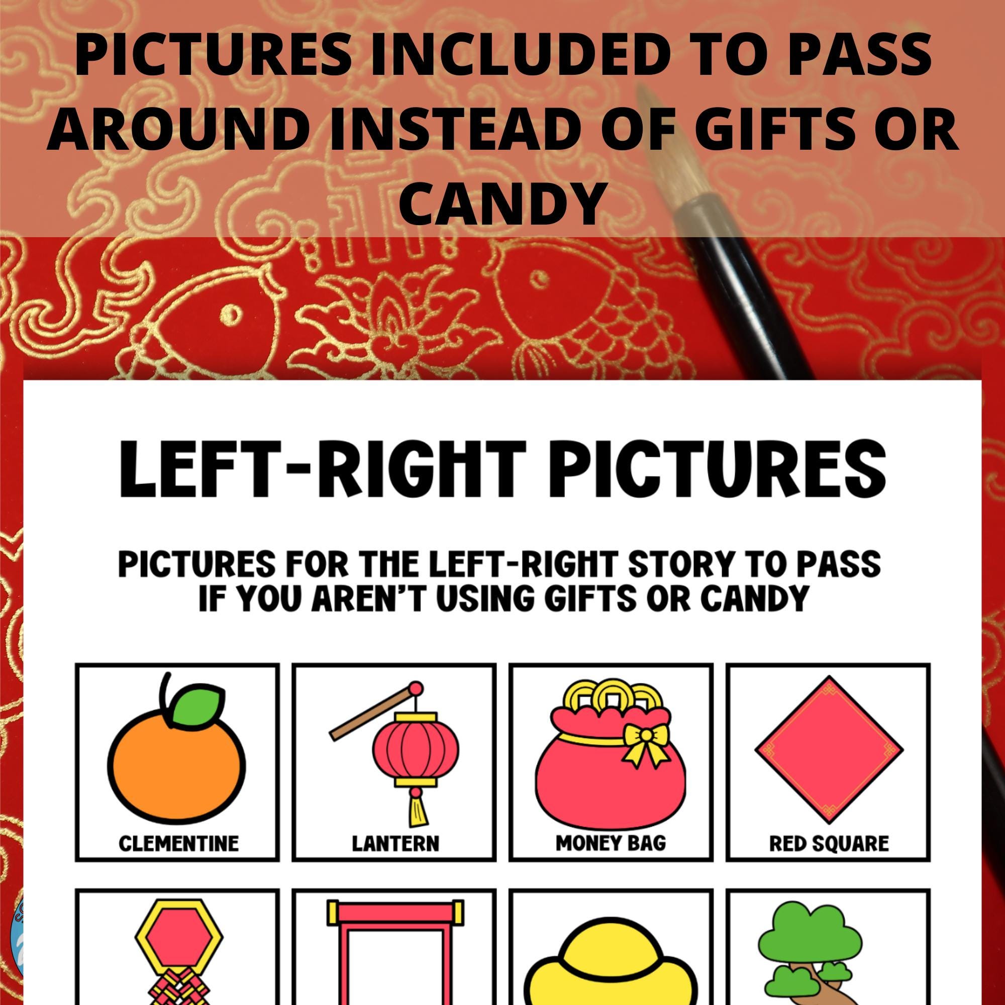 Chinese Lunar New Year Left-right Game Printable Year of the Snake ...