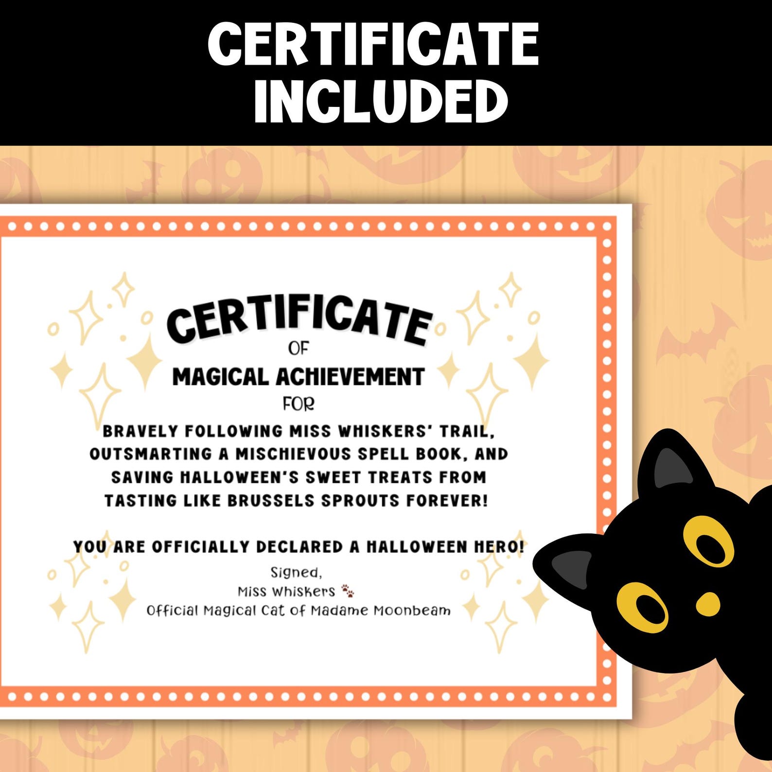 Halloween Scavenger Hunt Indoor Treasure Hunt Party Game for Kids ...