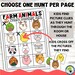 Farm Animal Scavenger Hunt for Preschoolers With Picture Clues, Farm ...