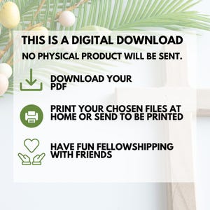 Holy Week Easter Bible Matching Game for Kids, Easter Story Bible Game Church Sunday School ...