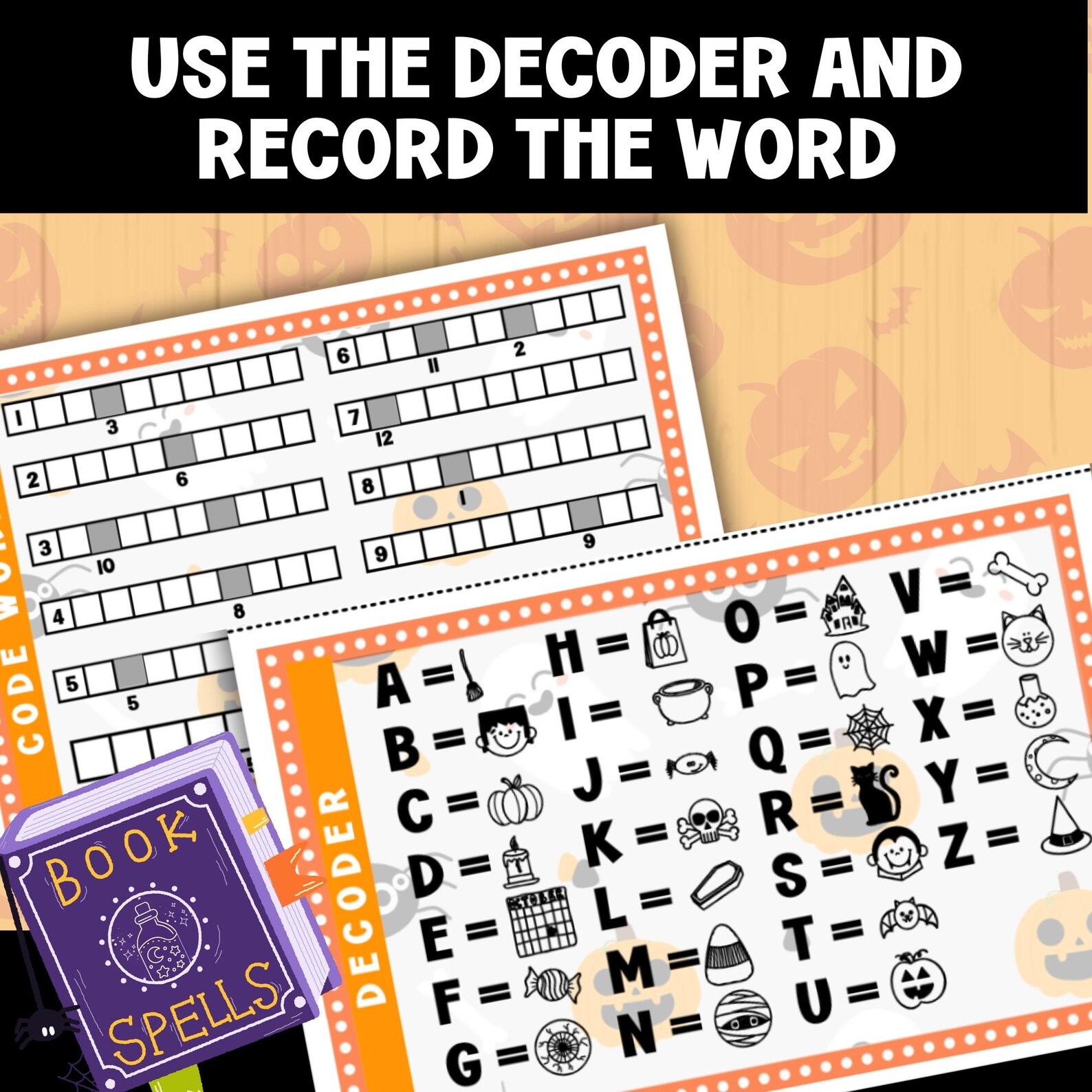 Halloween Scavenger Hunt Indoor Treasure Hunt Party Game for Kids ...