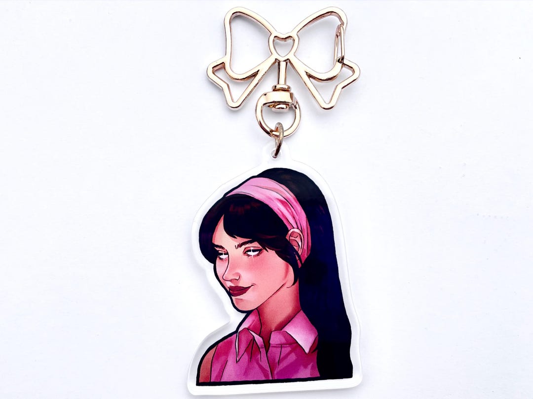 Iris Keychain - Etsy