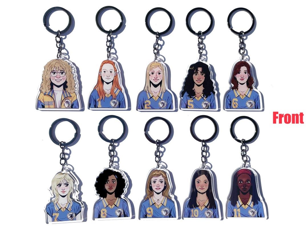 Soccer Team Keychains - Etsy