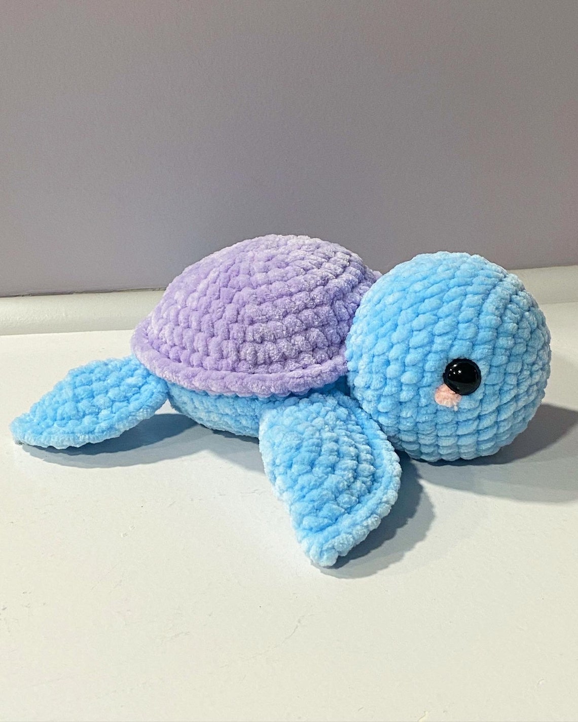 Custom Crochet Turtle Plush - Etsy