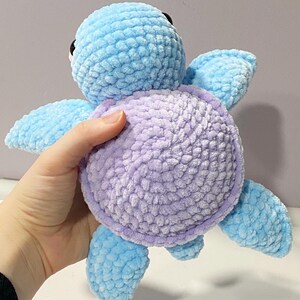 Custom Crochet Turtle Plush - Etsy