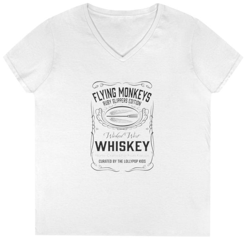 T-shirt Wizard of Oz Flying Monkeys Wicked West Whiskey Unisex Novelty ...