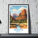 Sedona Arizona Travel Poster Wall Decor Sedona Home Living - Etsy