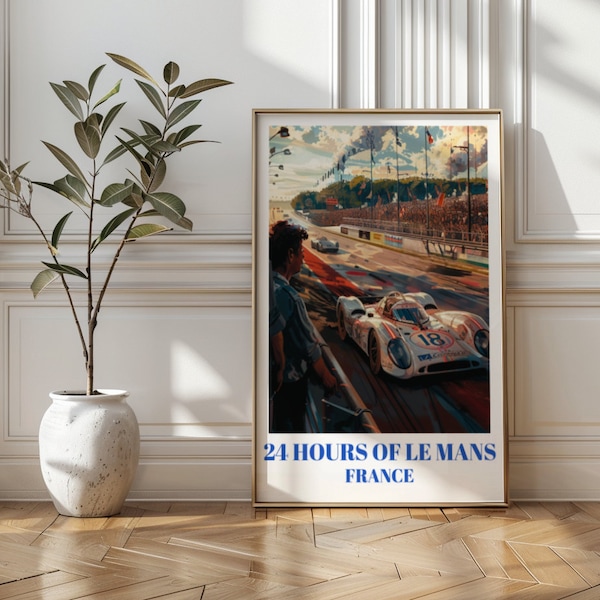 Le Mans Track Decor - Etsy