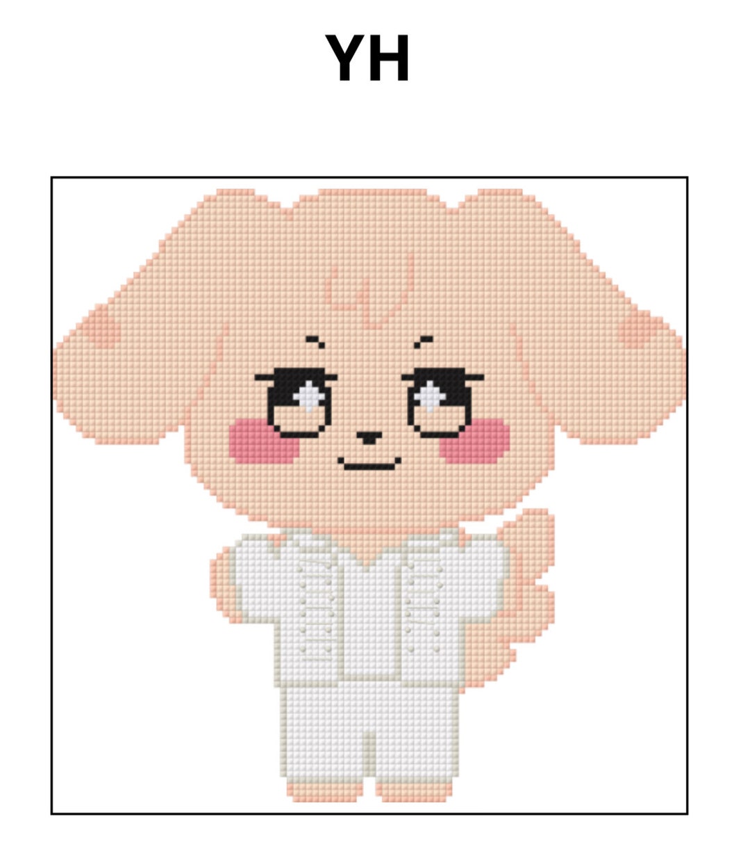 Yunho / Tyudeongi Towards the Light Cross Stitch Pattern - Etsy