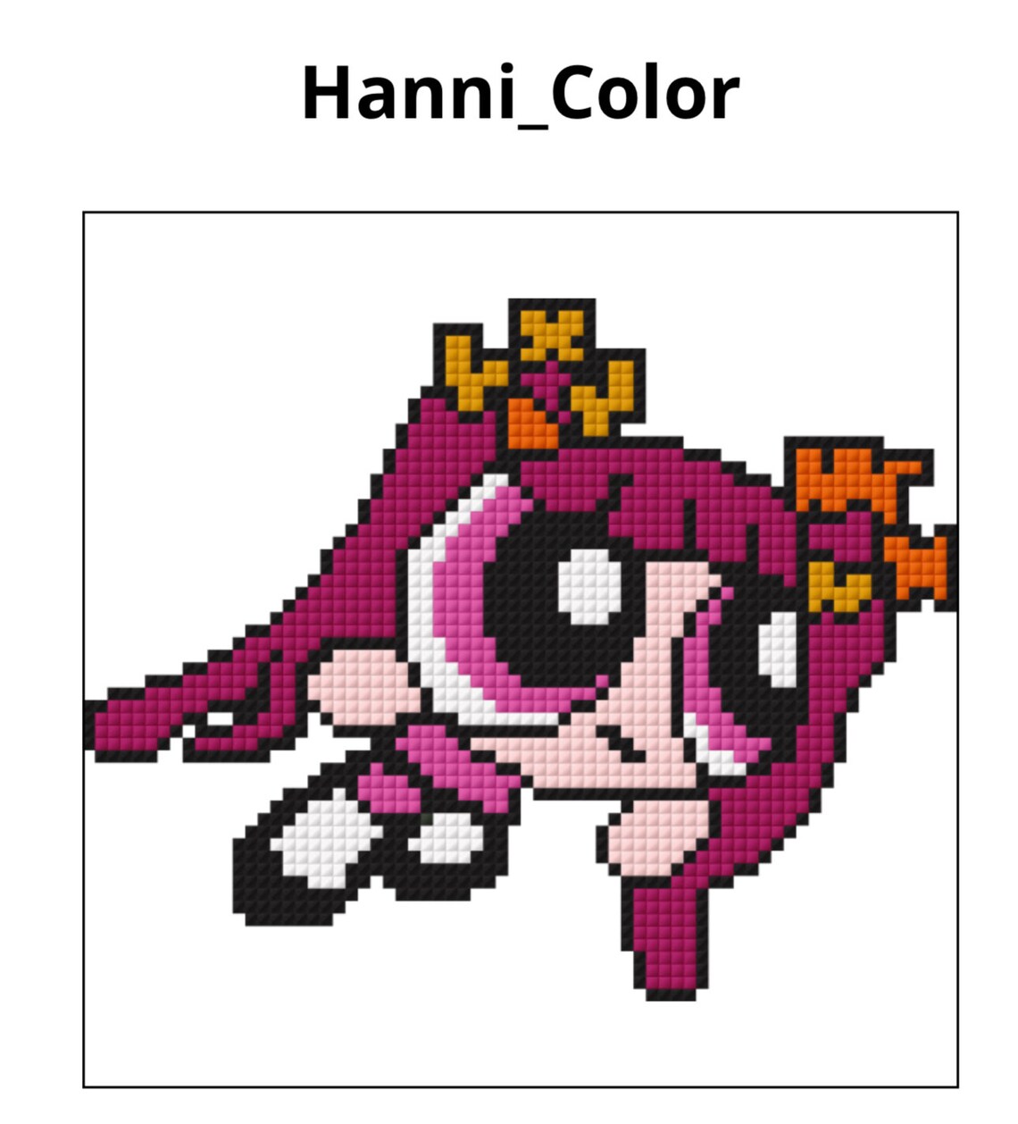 KPOP New Jeans Hanni Cross Stitch Pattern - Etsy