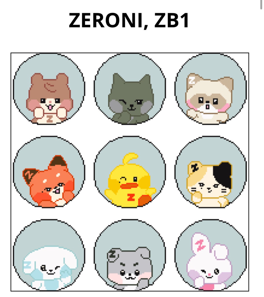 ZERONI ZB1 Cross Stitch Pattern - Etsy