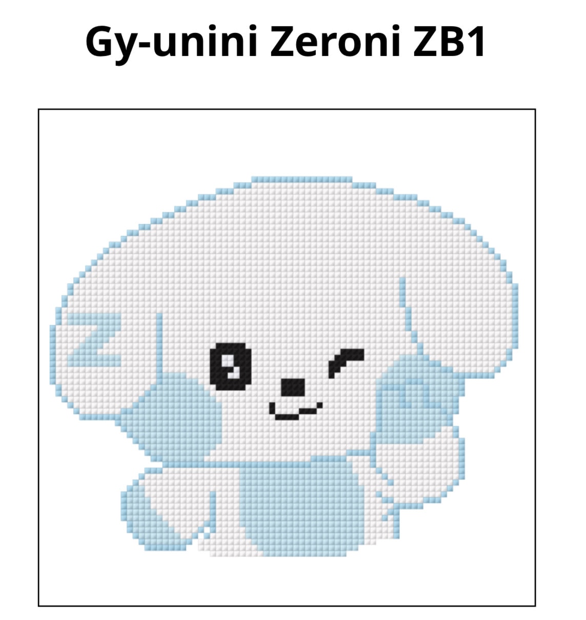 GY-UNINI Zeroni ZB1 Cross Stitch Pattern - Etsy